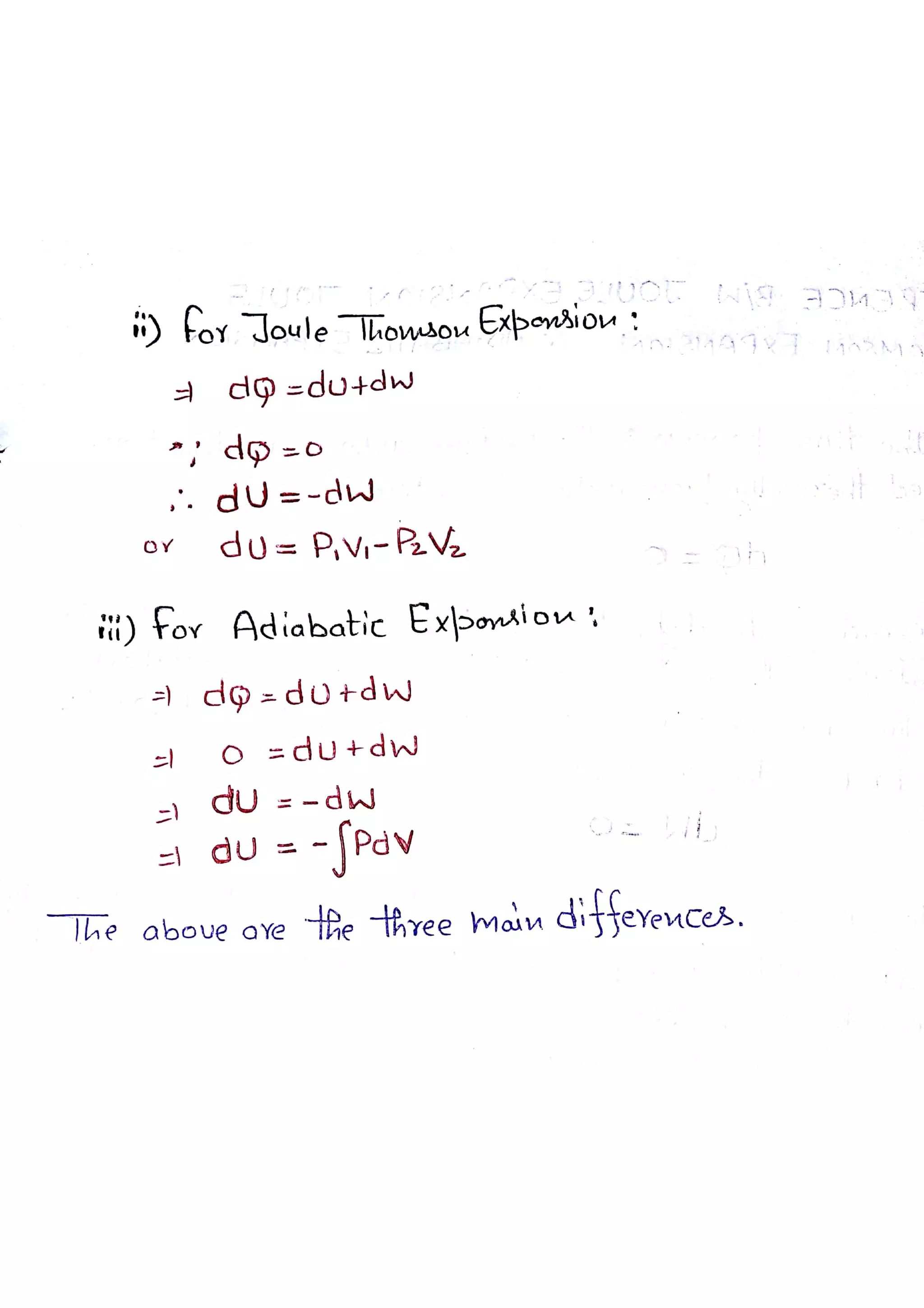 Difference between Joule Expansion, Joule Thomson Expansion & Adiabatic ...