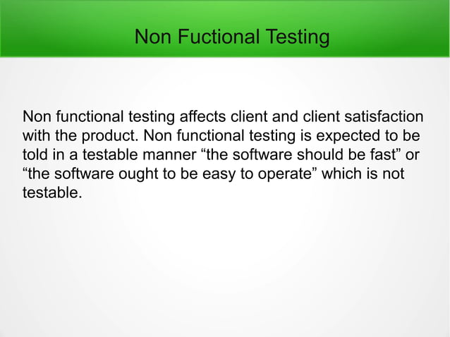 Difference between-functional-testing-and-non-functional-testing | PPT