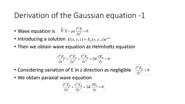 Difference between plane waves and laser | PPTX