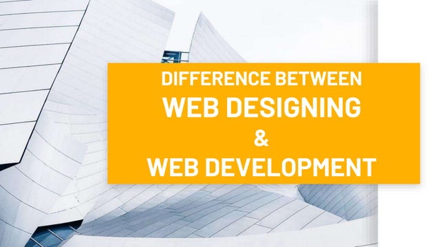 Difference between-web-designing-and-web-development | PPT