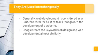 Difference between-web-designing-and-web-development | PPTX