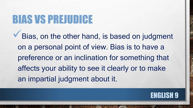 Grade 9 Difference - Bias & Prejudice.pptx