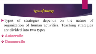 Difference among methods, approaches and strategy | PPTX