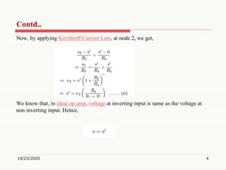 Difference Amplifier or OP Amp Subtractor | PDF
