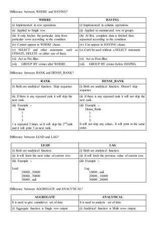 Difference Between Rowid And Rownum PDF, 47% OFF