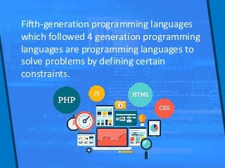 Difference between 4th and 5th generation programming languages