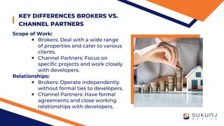 Difference Between A Broker and A Channel Partner | PPTX