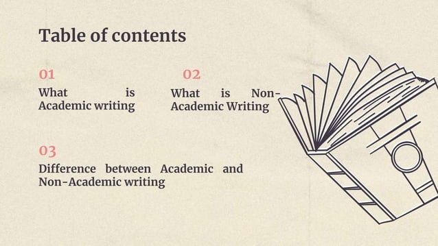 Difference between Academic and Non Academic Writing.pptx | Publishing ...