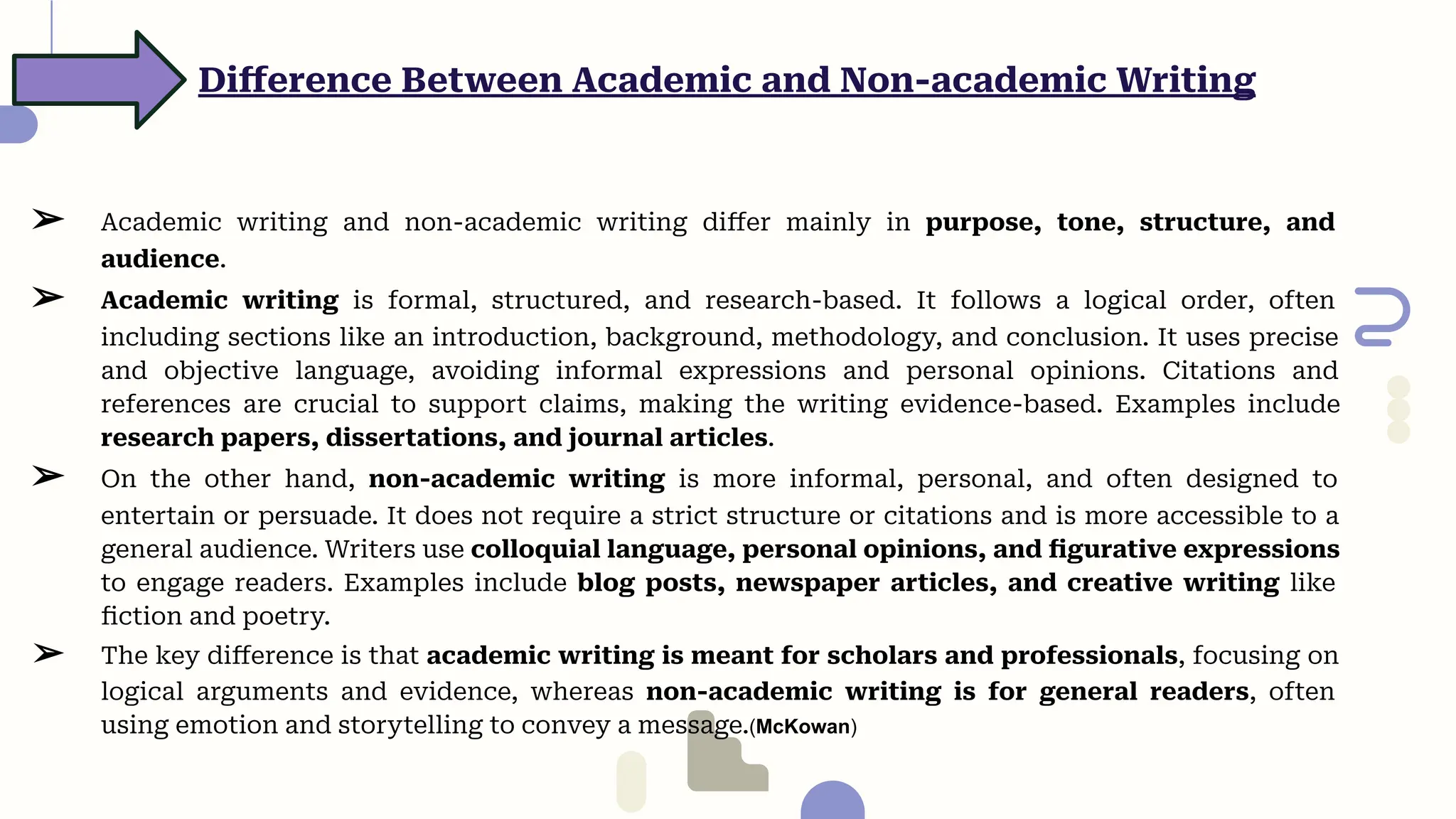 Difference between Academic Writing and Non-academic Writing.pdf