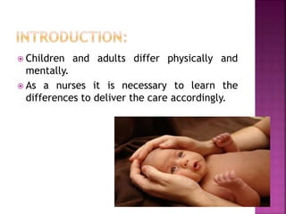 Difference between adult and child | PPTX