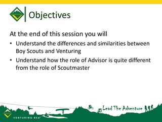 Difference between advisor and scoutmaster | PPT
