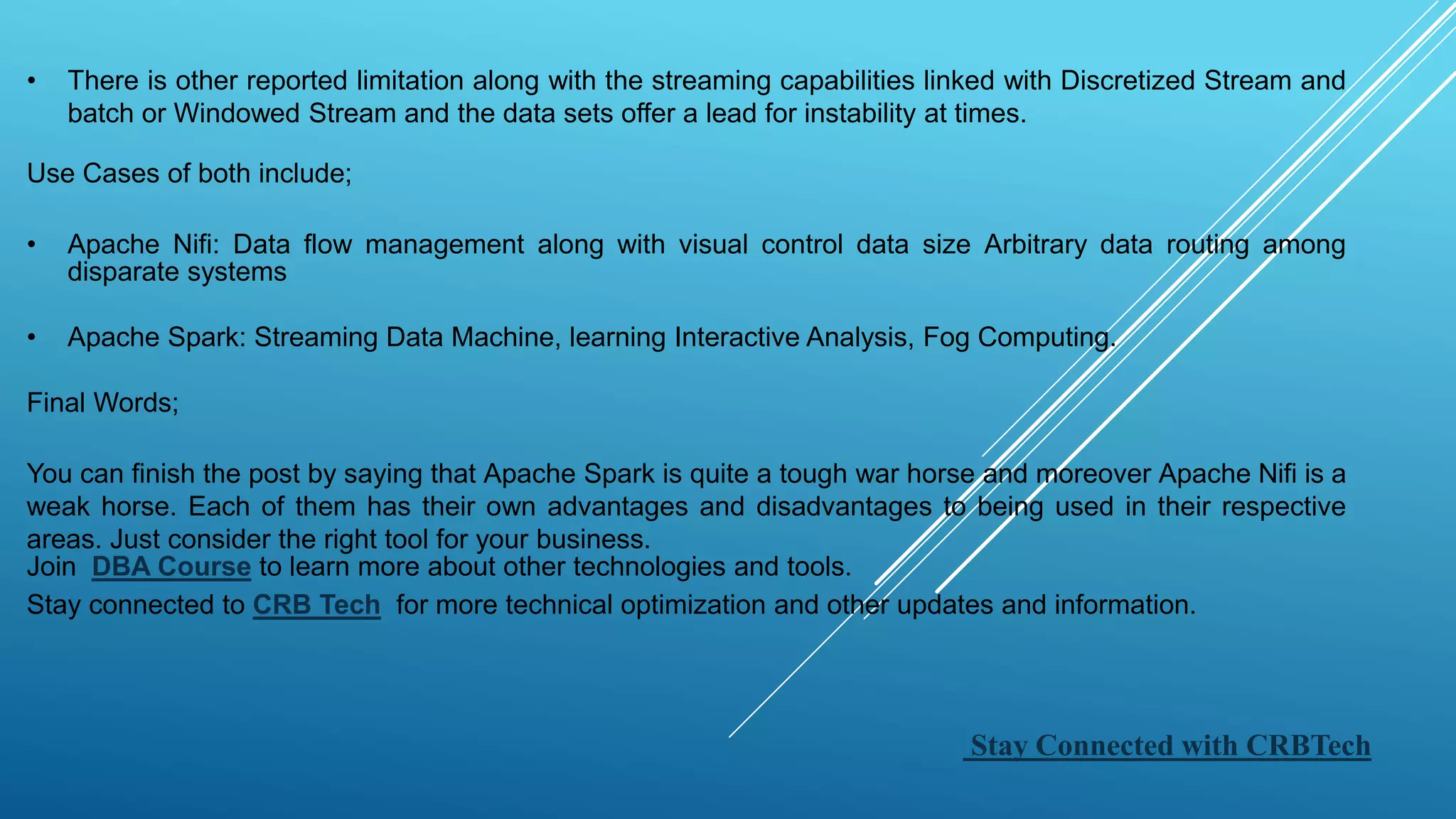 Difference between apache spark and apache nifi | PPT Difference between apache spark and apache nifi | PPT
