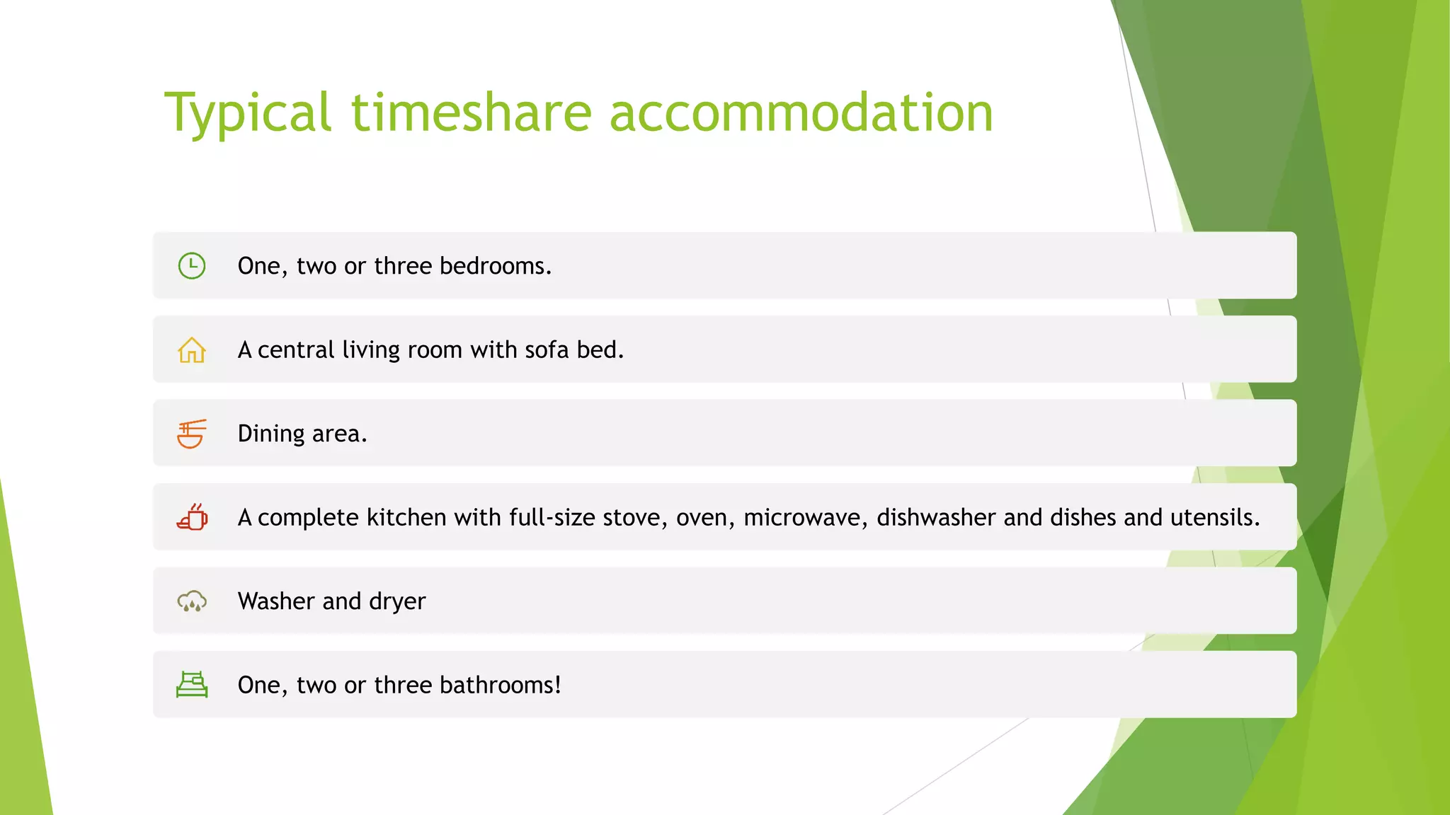 Difference between a typical timeshare unit and a hotel room | PDF