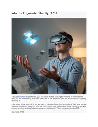 Difference between augmented reality and virtual reality.docx