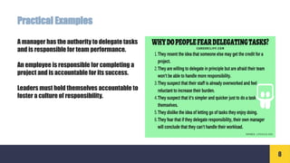 Difference Between Authority, Responsibility And Accountability; A ...