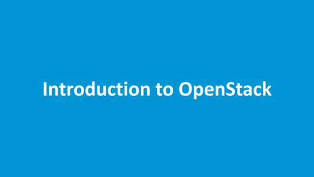 Differences between OpenStack and AWS | PPT