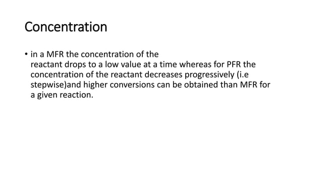 Difference between batch,mixed flow & plug-flow reactor | PPT Difference between batch,mixed flow & plug-flow reactor | PPT