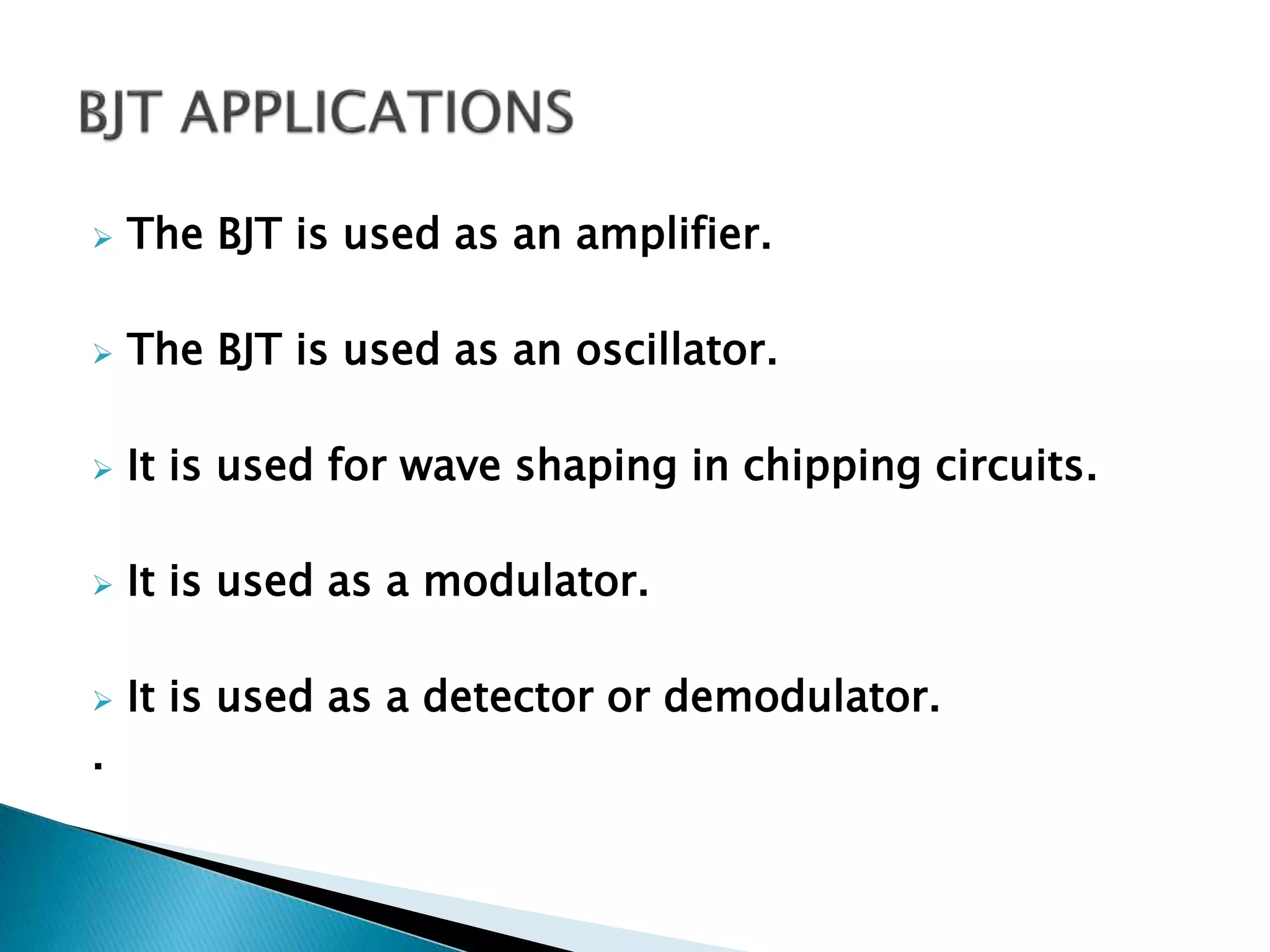 Difference between bjt and fet | PPTX