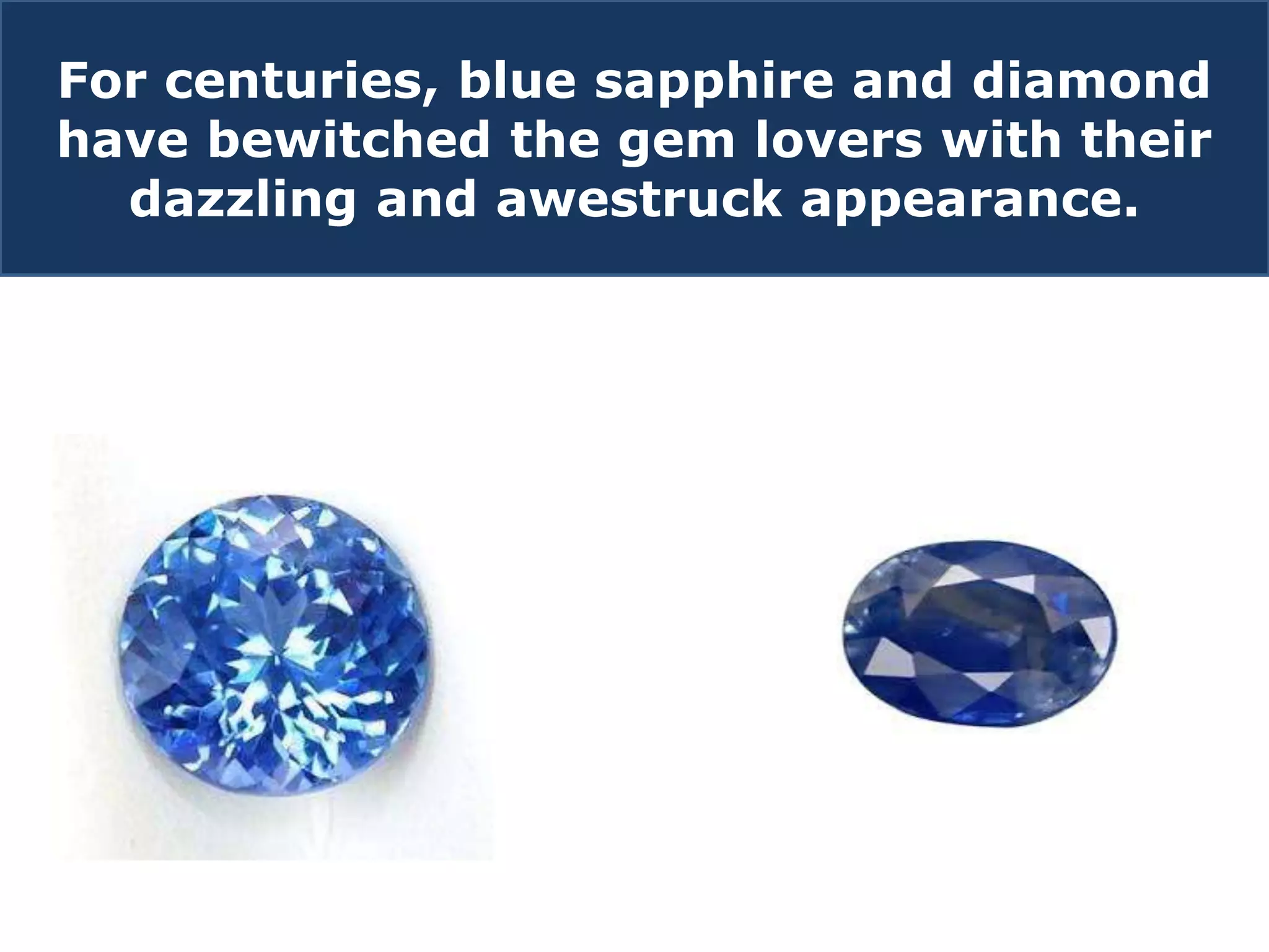 Difference between blue sapphire and blue diamond | PPTX