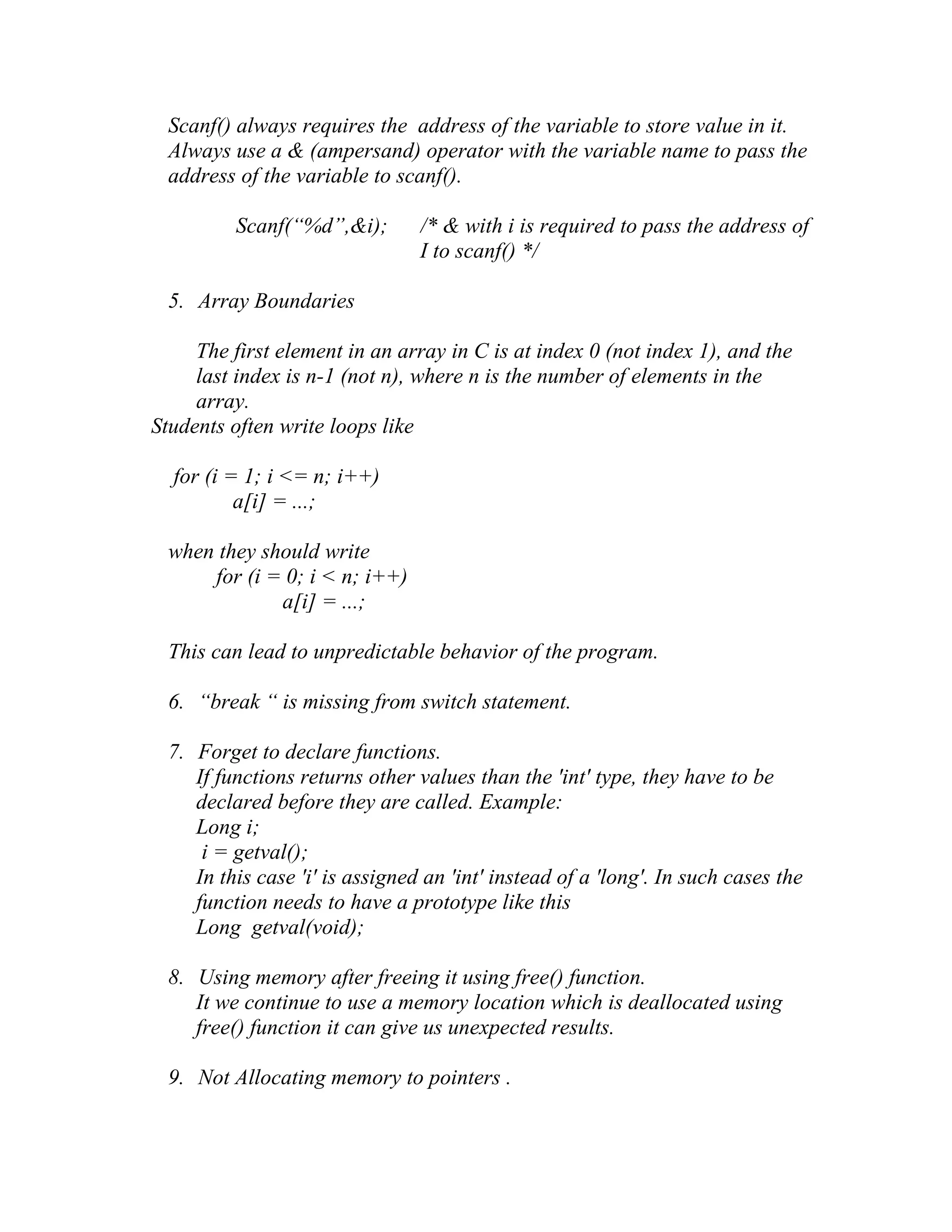 Difference Between C And C Doc
