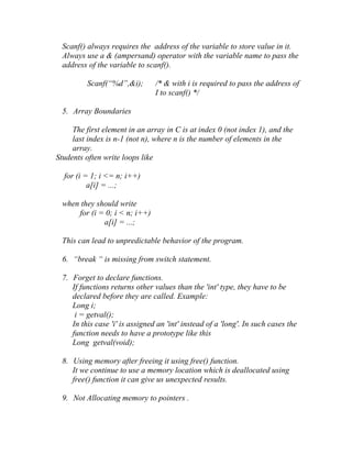 Difference between c and c | DOC
