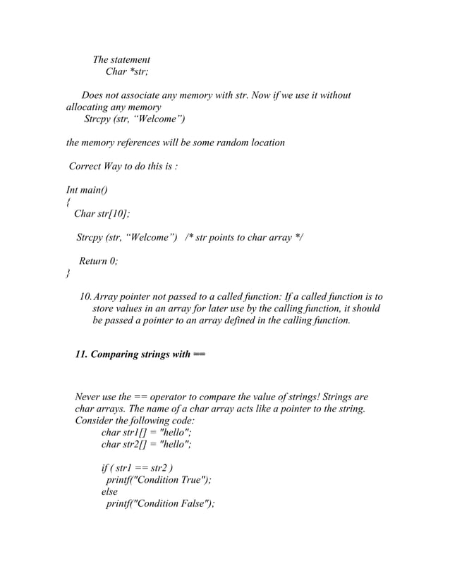 Difference Between C And C Doc 3360