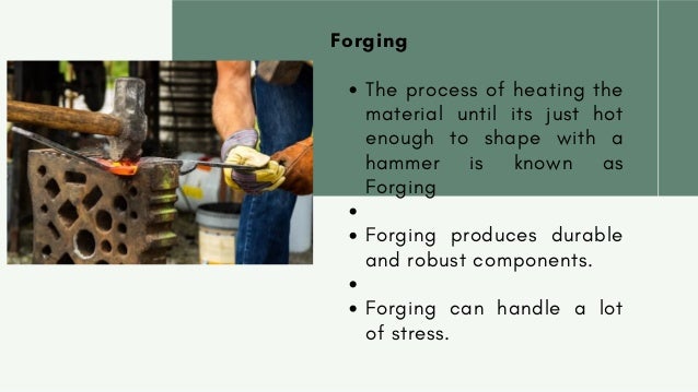 Difference between casting and forging