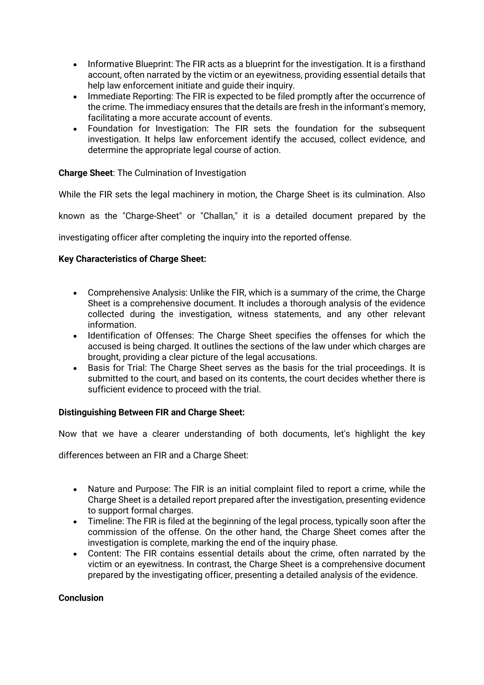 difference between charge sheet and fir.pdf