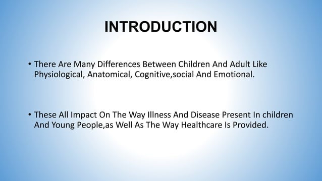 Difference between children and adult | PPTX
