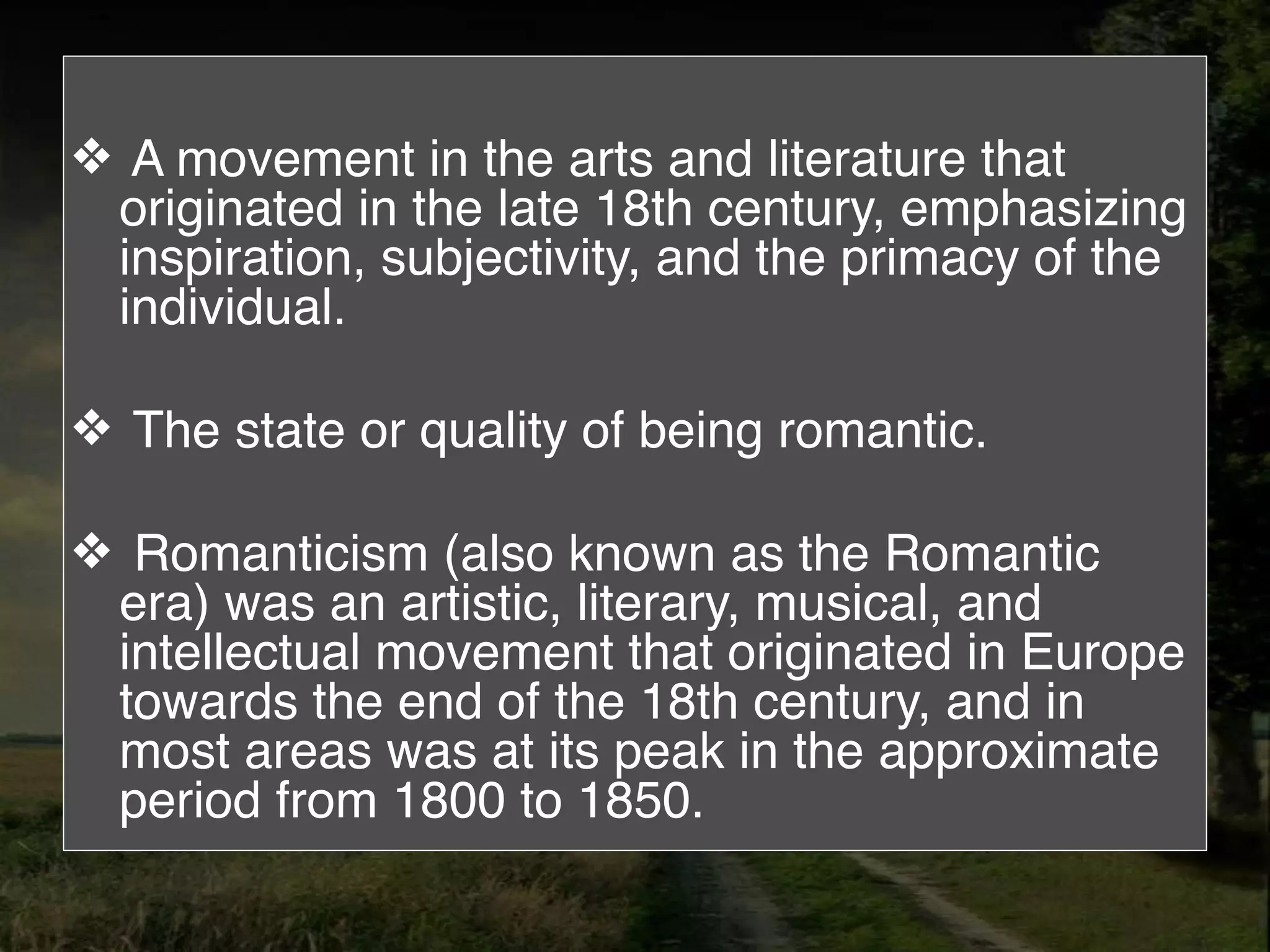 Difference between classicism and romanticism | PDF