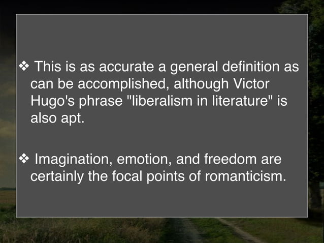 Difference between classicism and romanticism | PDF | Genres