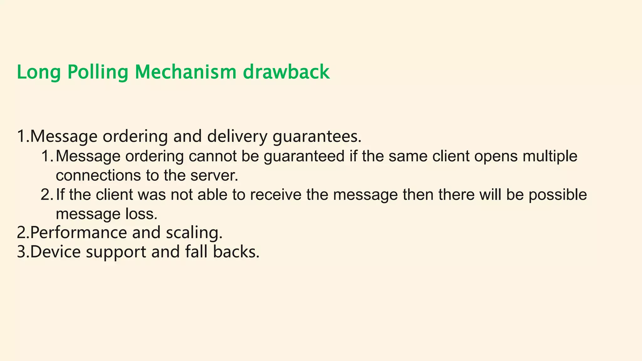 Difference between Client Polling vs Server Push vs Websocket vs Long ...