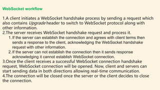 Difference between Client Polling vs Server Push vs Websocket vs Long Polling | PPTX