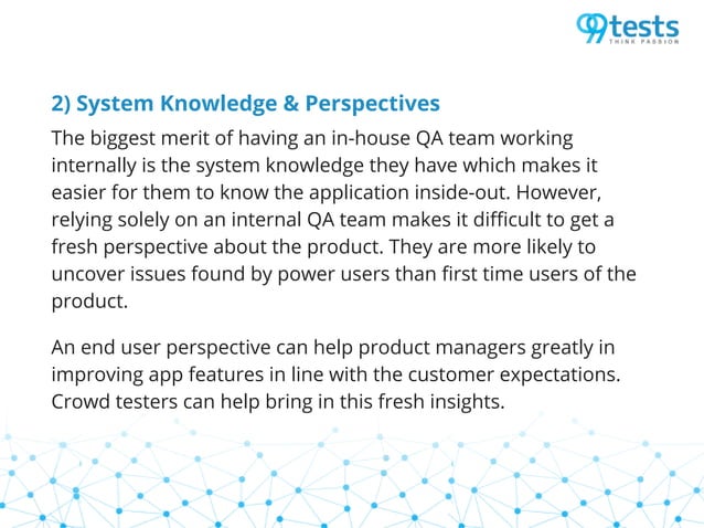 Difference Between Crowd Testing And In House Qa Pdf Computer