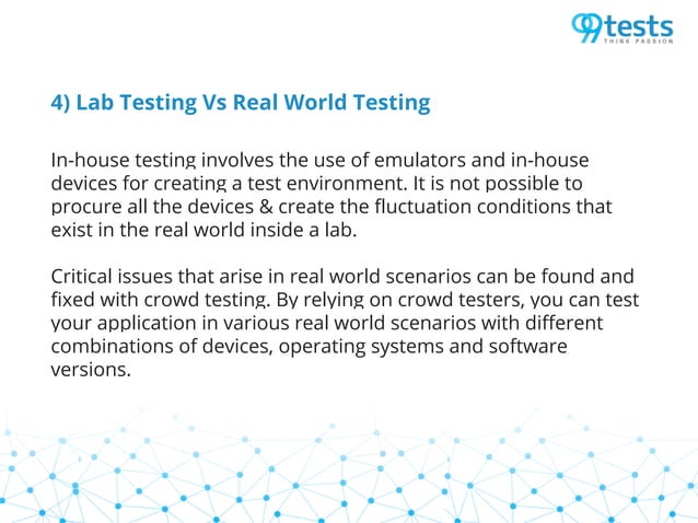 Difference Between Crowd Testing And In House Qa Pdf Computer