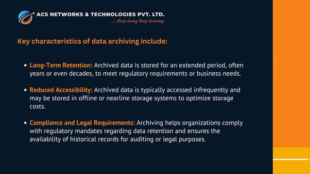 Difference Between Data Archiving and Data Backup.pdf | Databases | Computer Software and ...