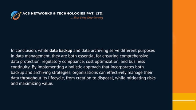 Difference Between Data Archiving and Data Backup.pdf | Databases | Computer Software and ...