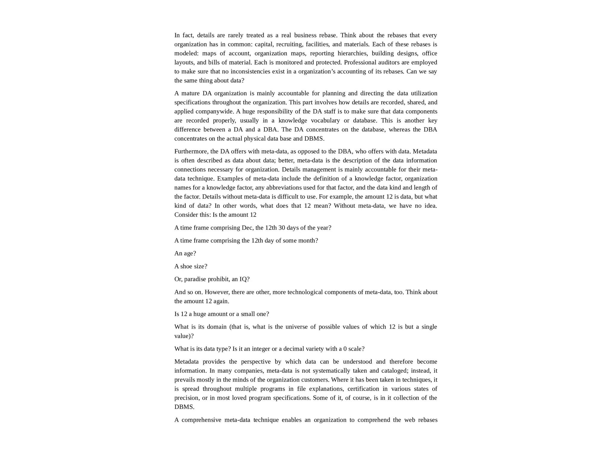 Difference between dba and da | PPT