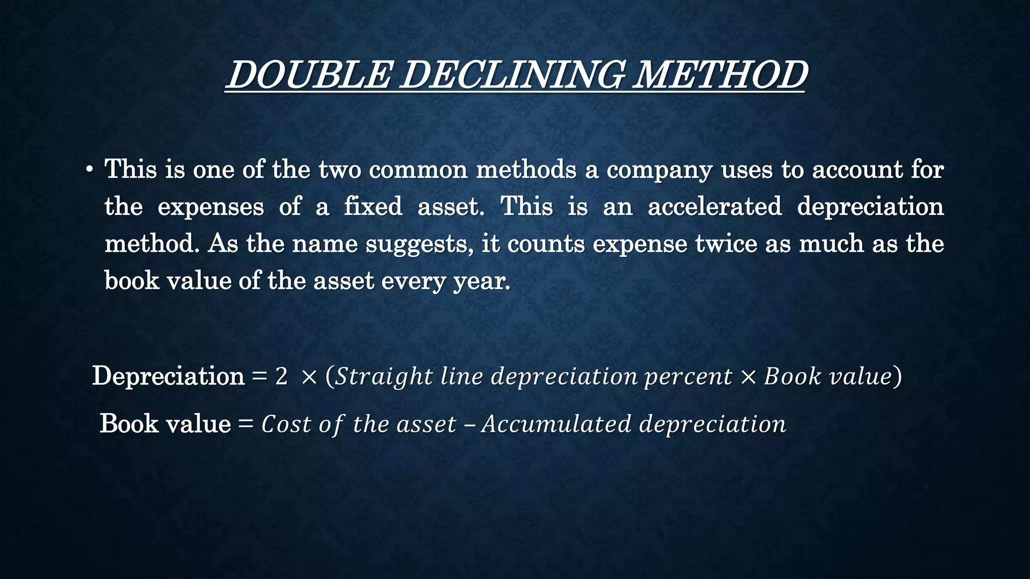 Difference between depreciation and depletion | PPTX