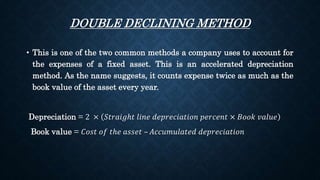 Difference between depreciation and depletion | PPTX