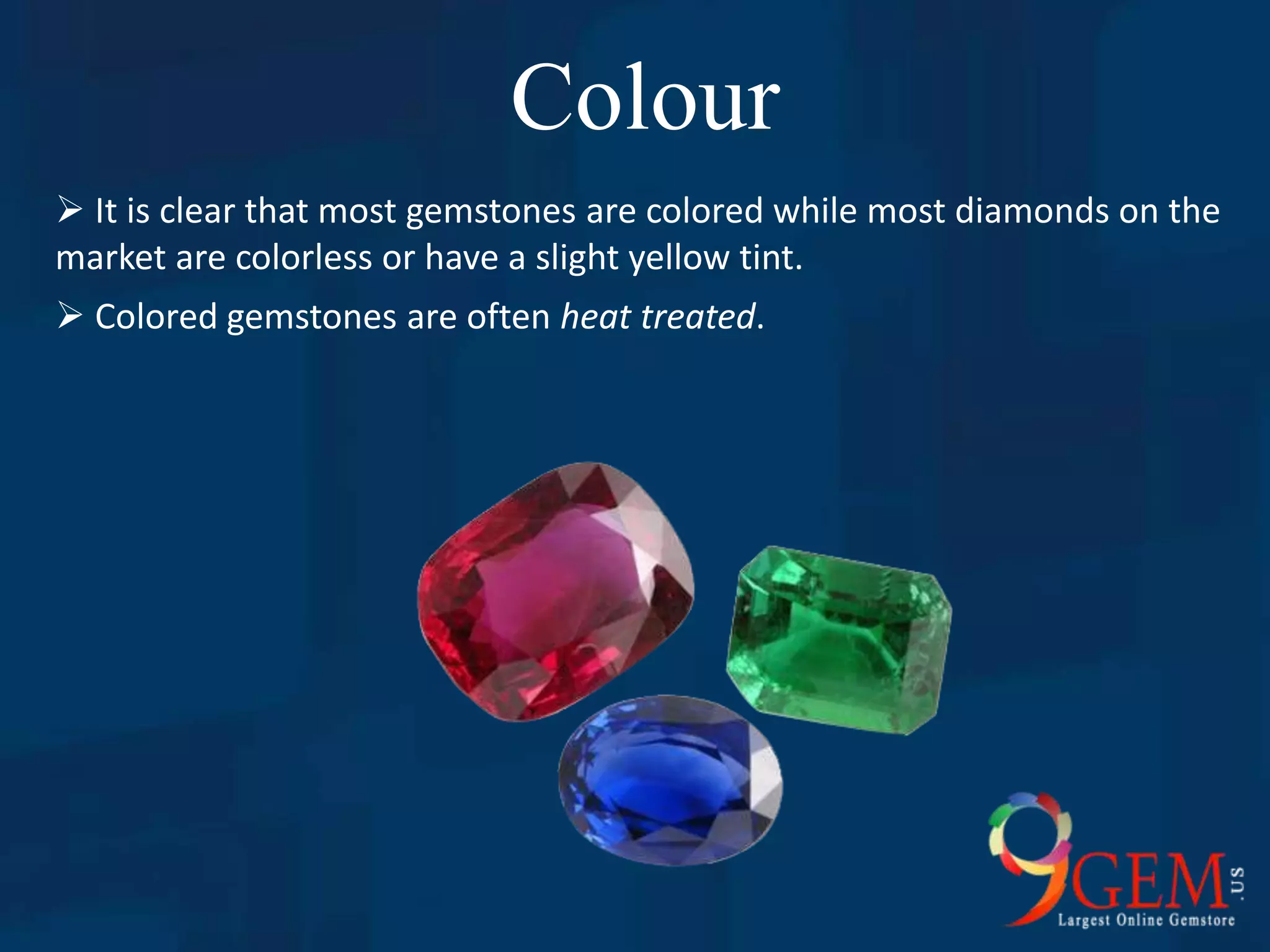 Difference Between Diamond And Gemstones | PPT