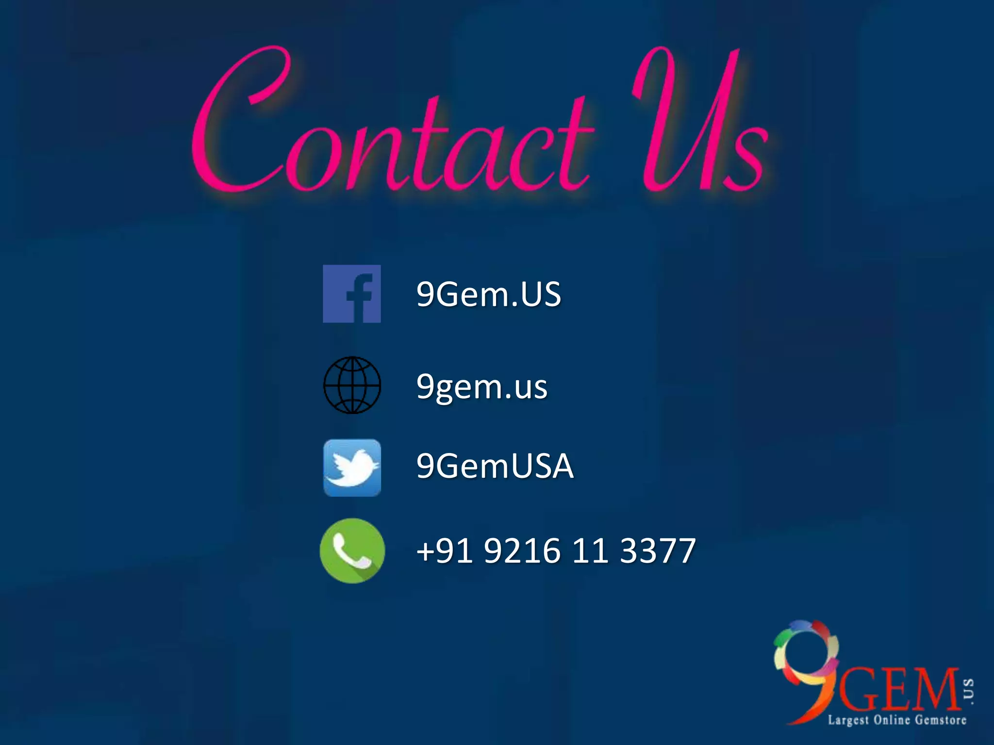 Difference Between Diamond And Gemstones | PPT