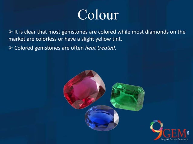 Difference Between Diamond And Gemstones | PPT