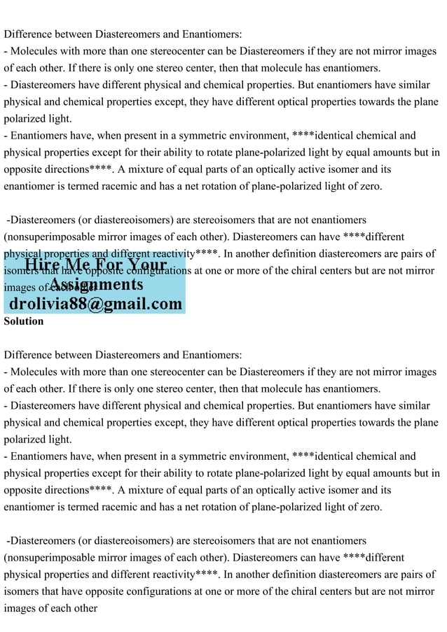 Difference between Diastereomers and Enantiomers- Molecules with .pdf