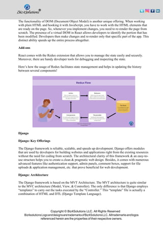 React vs Django Framework: All you need to know | PDF
