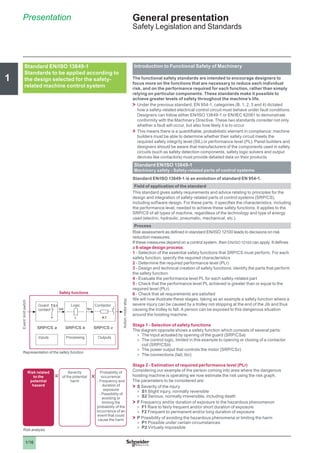 Difference between en iso 13849 and en iec 62061 | PDF