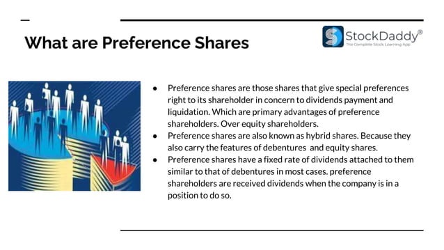 Difference Between Equity Shares And Preference Shares -stockdaddy.pptx
