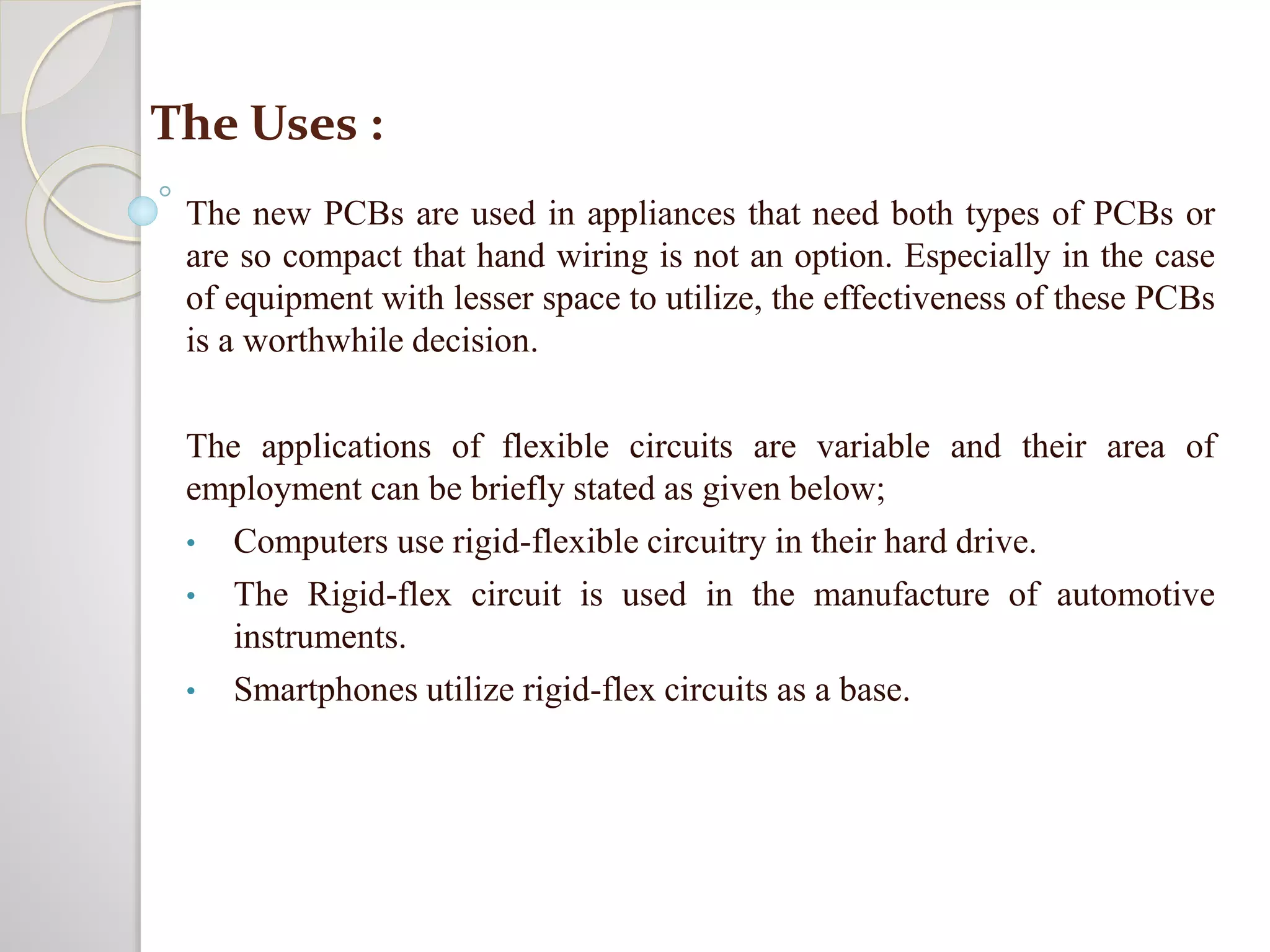 Difference between flex and rigid flex pcb design | PPTX | Computer Peripherals | Computing