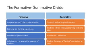 DIFFERENCE BETWEEN FORMATIVE AND SUMMATIVE ASSESSMENT.pptx