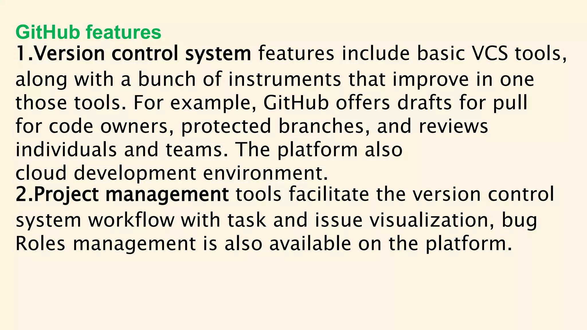 Difference between Github vs Gitlab vs Bitbucket | PPT Difference between Github vs Gitlab vs Bitbucket | PPT